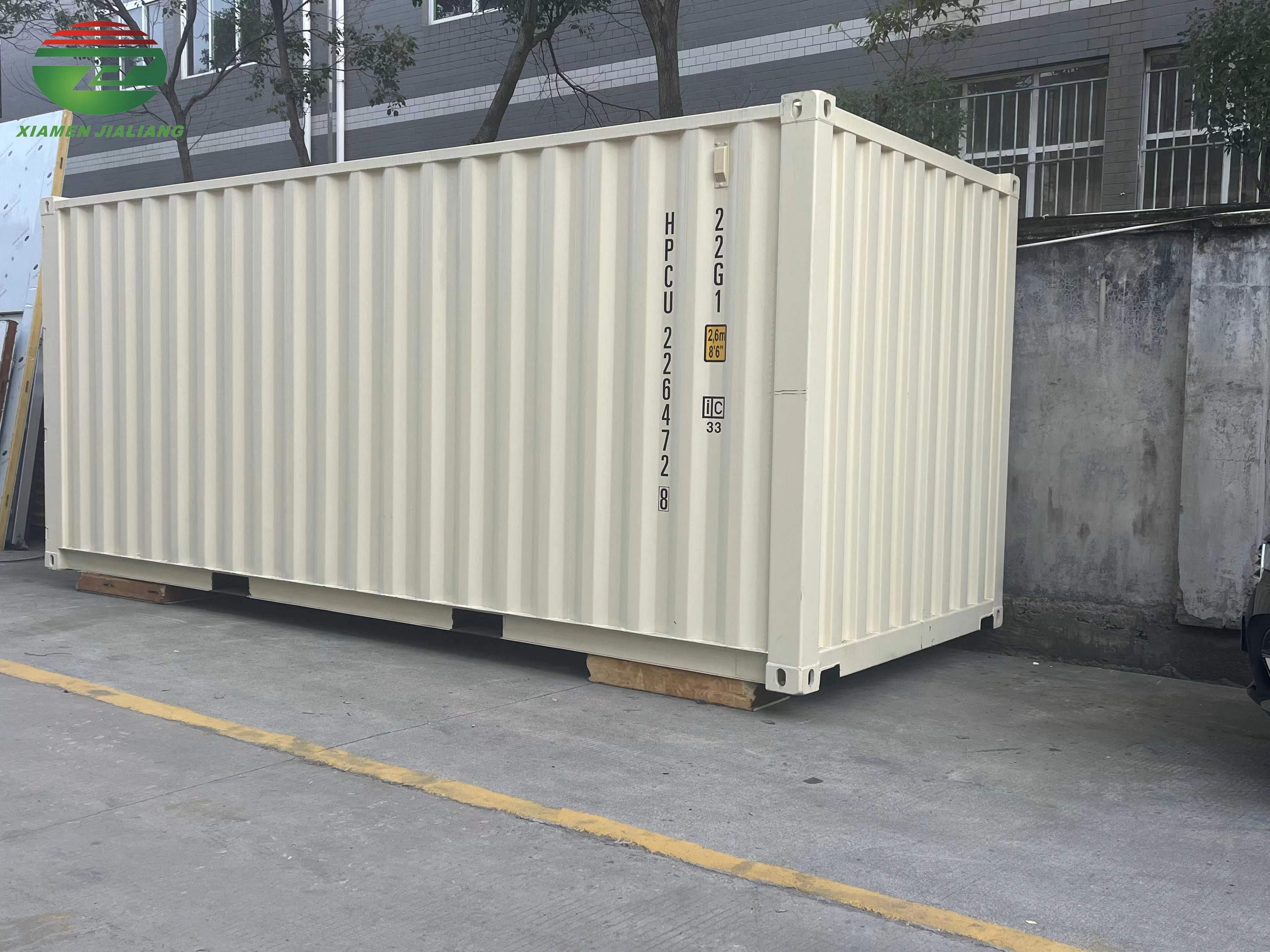High capacity container cold storage
