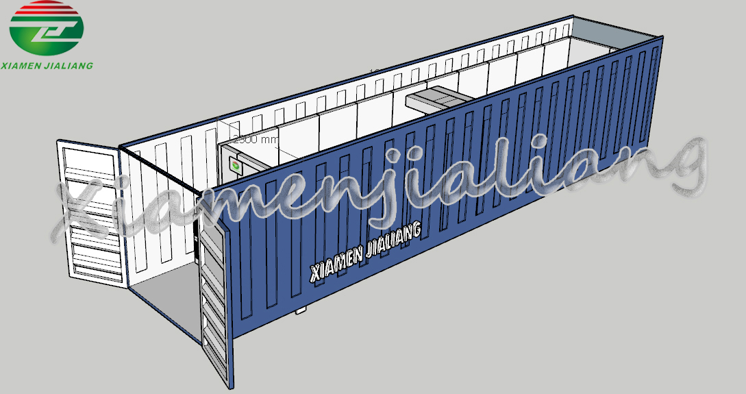 Integrated cold storage to create efficient cold storage space