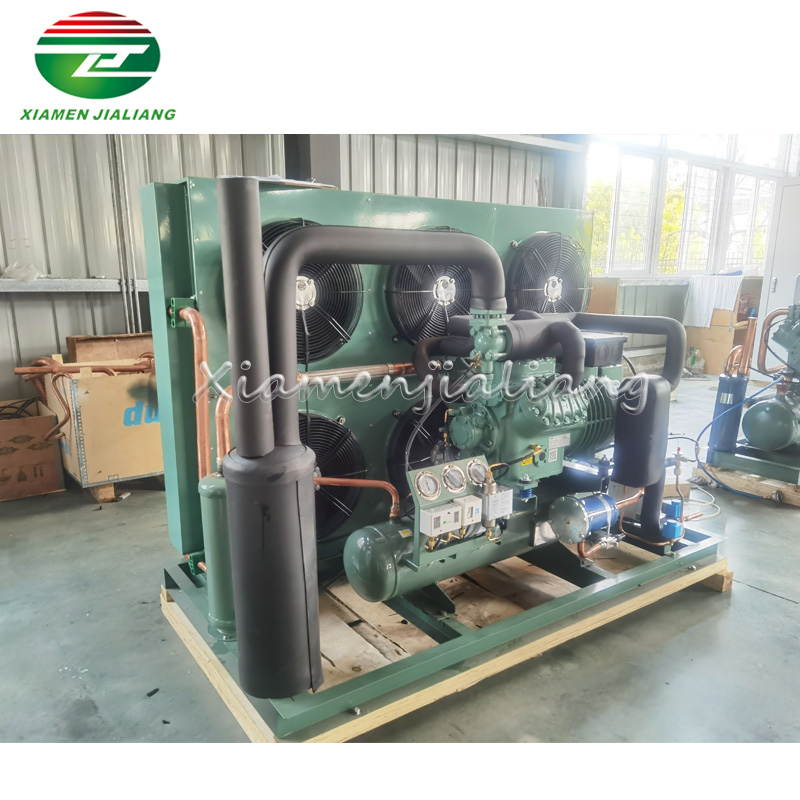 Frost free technology is applied to the design of condensing unit