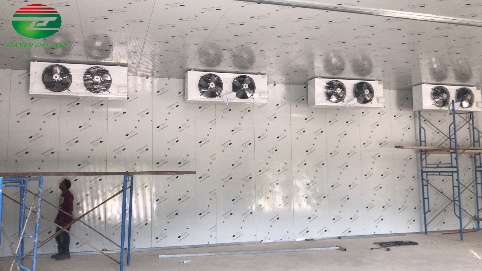 Modular assembly cold storage