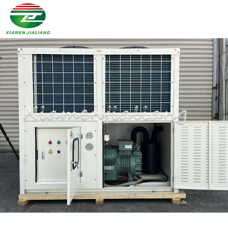 Condensing unit optimized cooling
