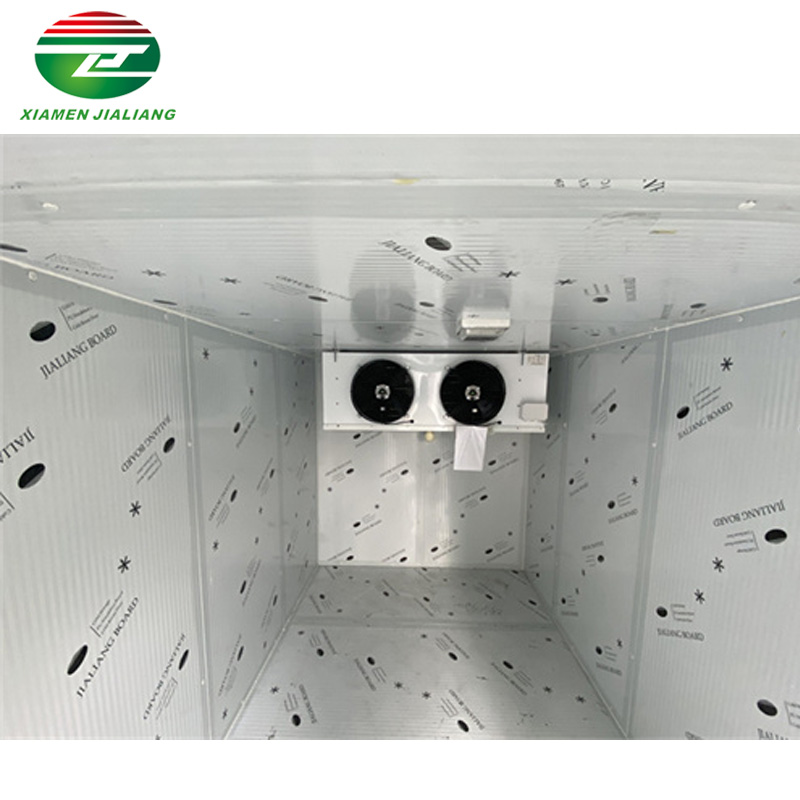 Prefabricated Cold Room For Cake Storage With Shelf Cold Room In ...