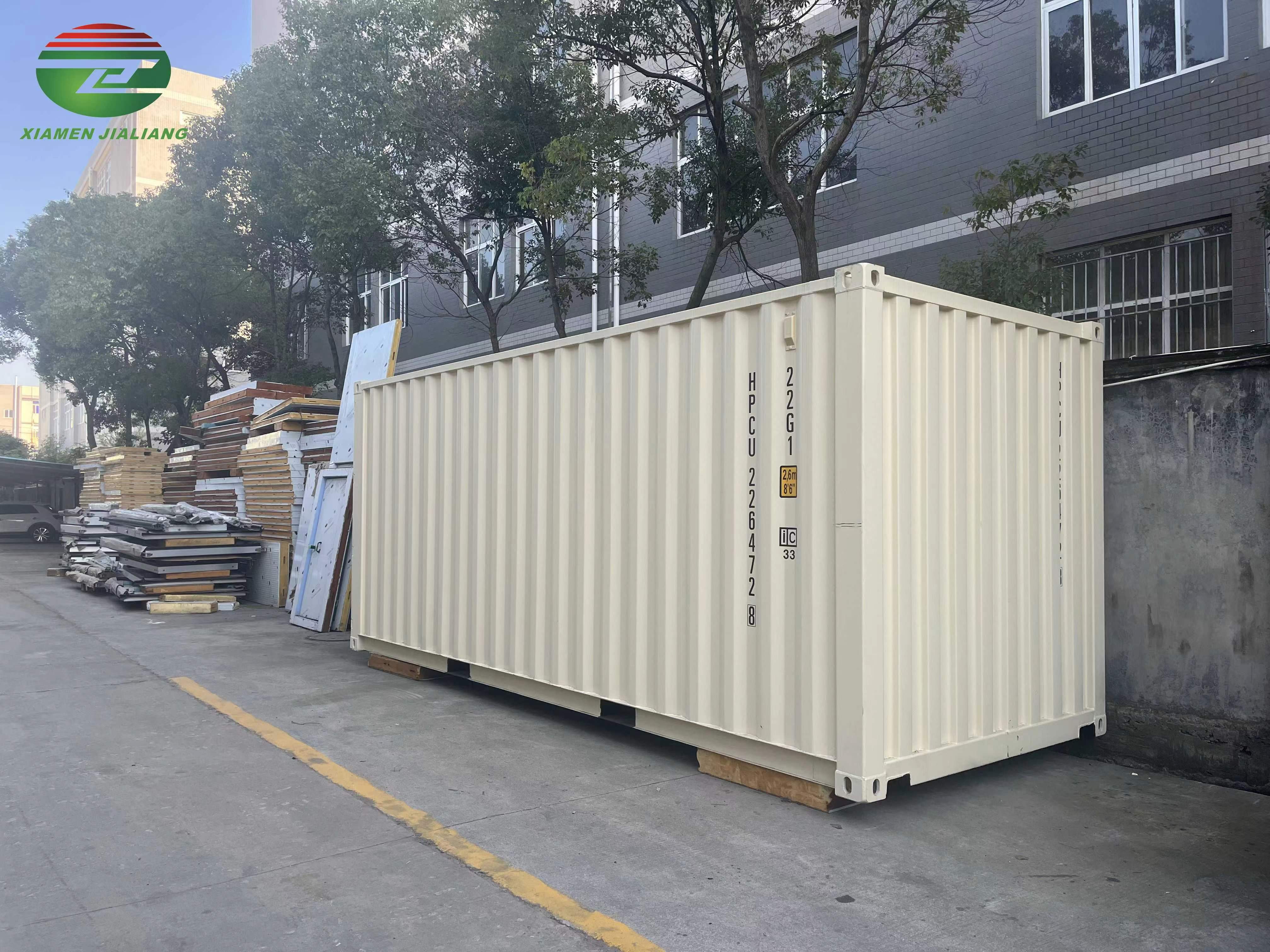 High capacity container cold storage