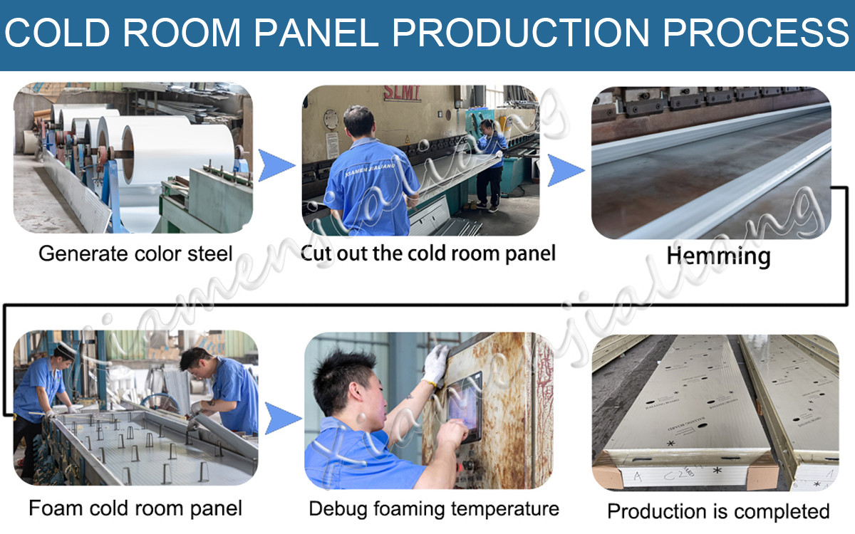 Japan Custom design 100 square meters restaurant cold room butcher cold ...