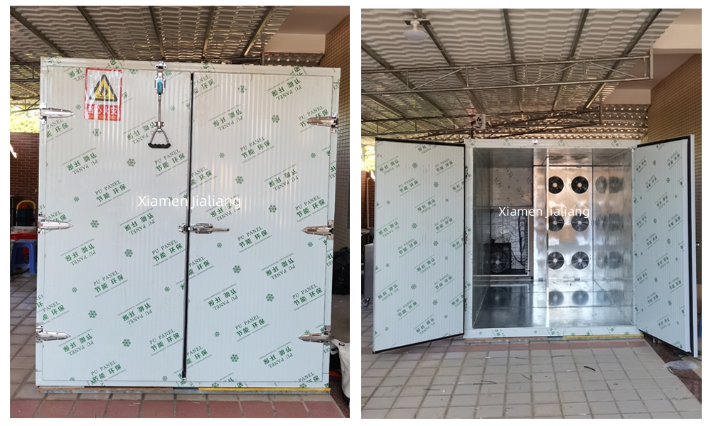 Design Beautiful 20 Tons Mushroom Cold Room In Jamaica Farm