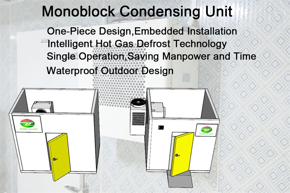 Monoblock Refrigeration Wall Mounted Monoblock Freezer Units Easy to Assemble