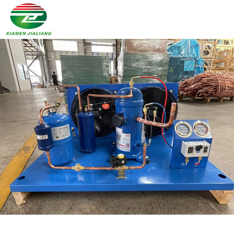 Medical cold chain transportation condensing unit